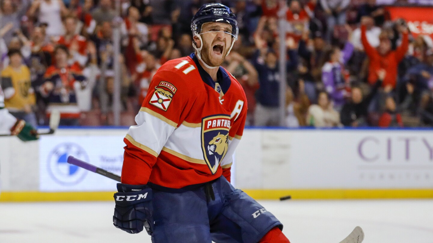 Jonathan Huberdeau starring in Florida as NHL's leading scorer - NBC Sports